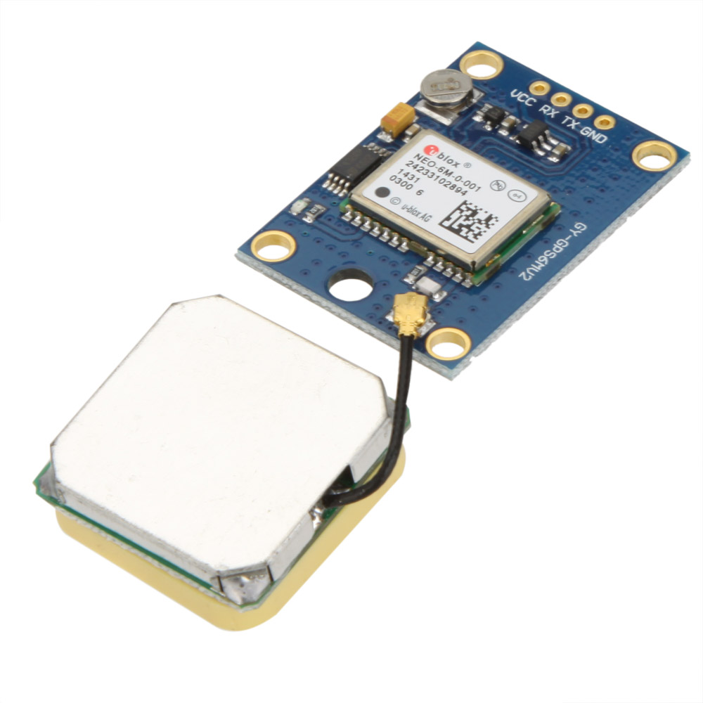 Ublox NEO-6M GPS Module with EEPROM for MWC/AeroQuad | Creative Vision